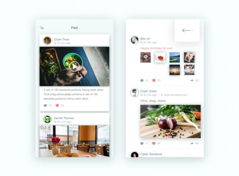 3월의 웹/앱 컨텐츠 디자인 모음 55개 | Korea Web Design